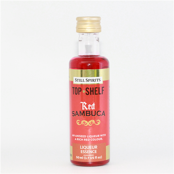 Top Shelf Red Sambuca Liqueur – Whiskey Business